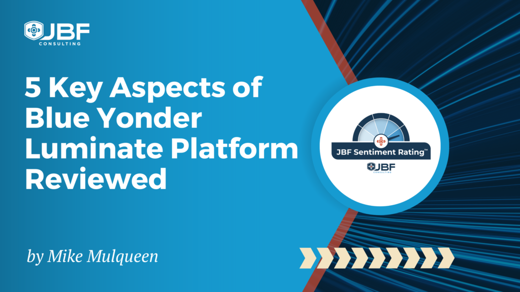 Home - JBF Consulting | Supply Chain Technology Consulting Firm